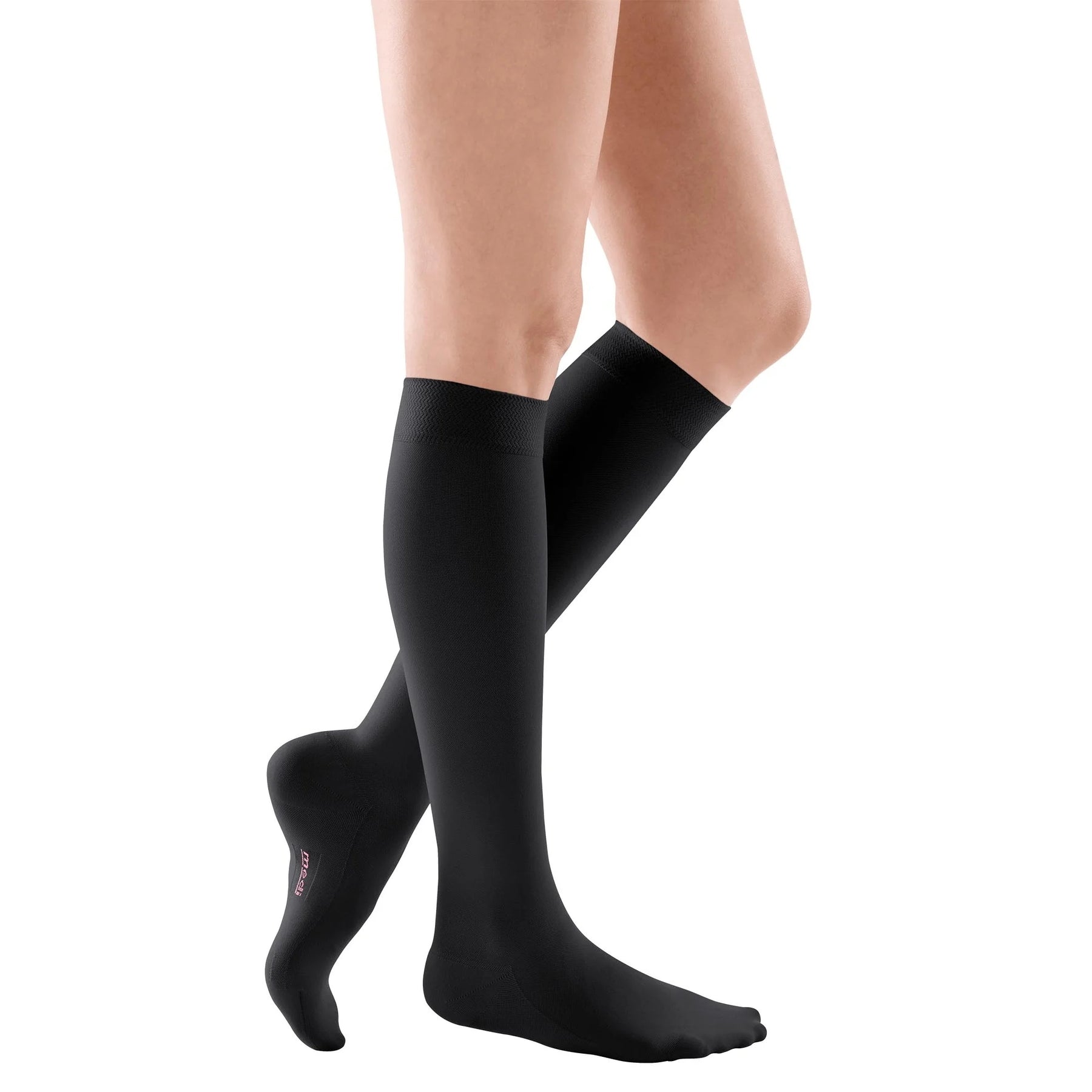 mediven®️ comfort Below Knee Compression Stockings Black