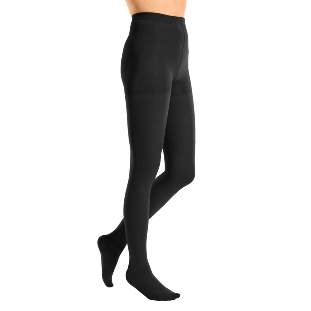Compression Stockings | Pantyhose | Closed Toe | Black | mediven cotto